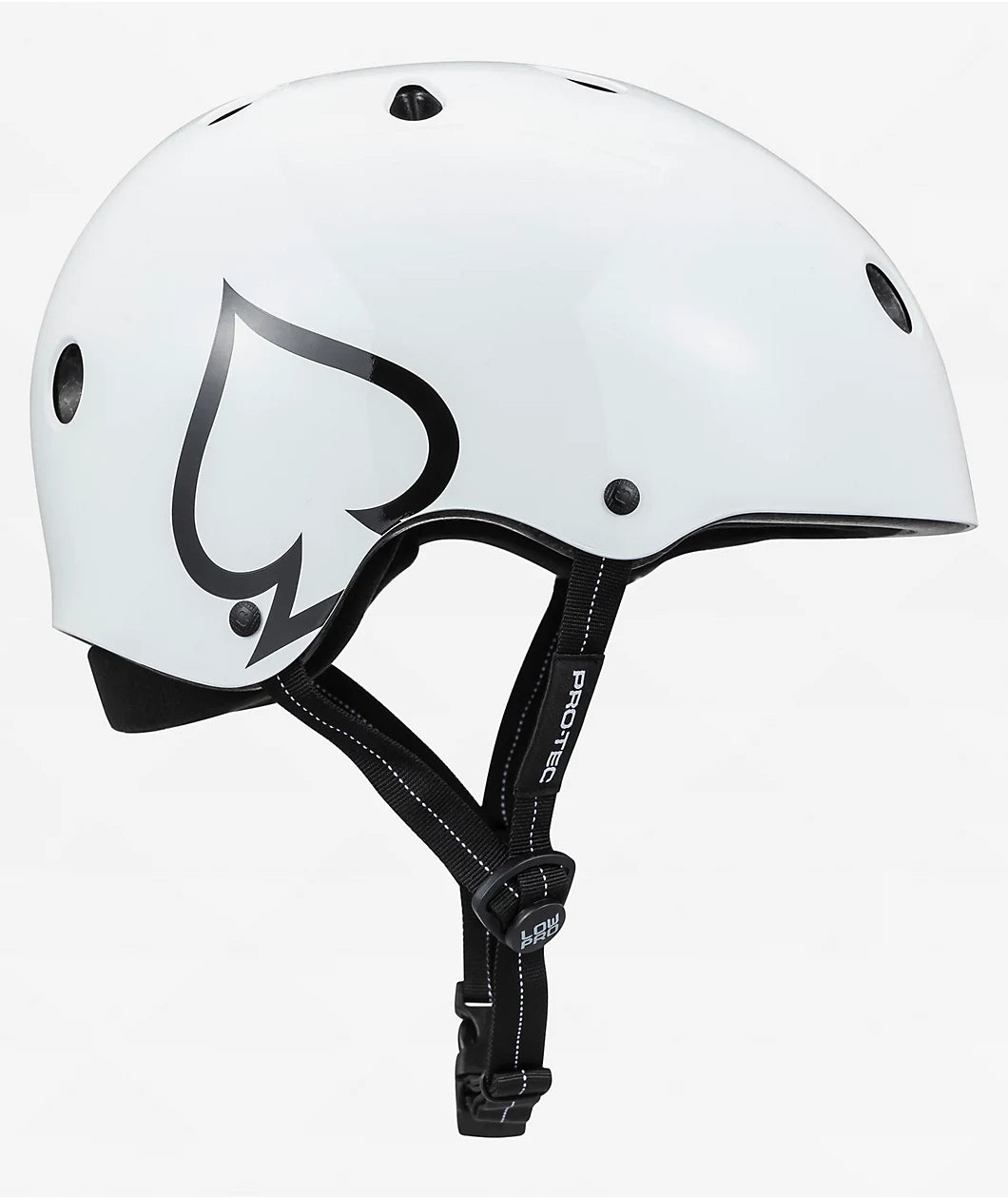 Protec Low Pro Matte Helmet (Gloss White) – Kinetic / Nocturnal